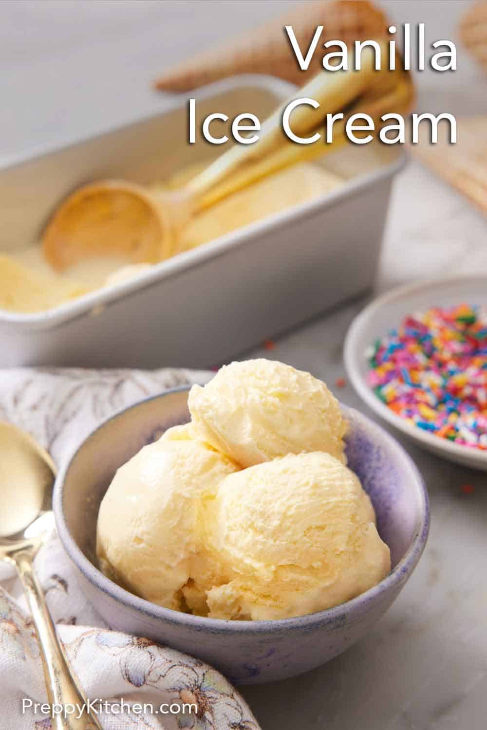 Vanilla Ice Cream - Preppy Kitchen