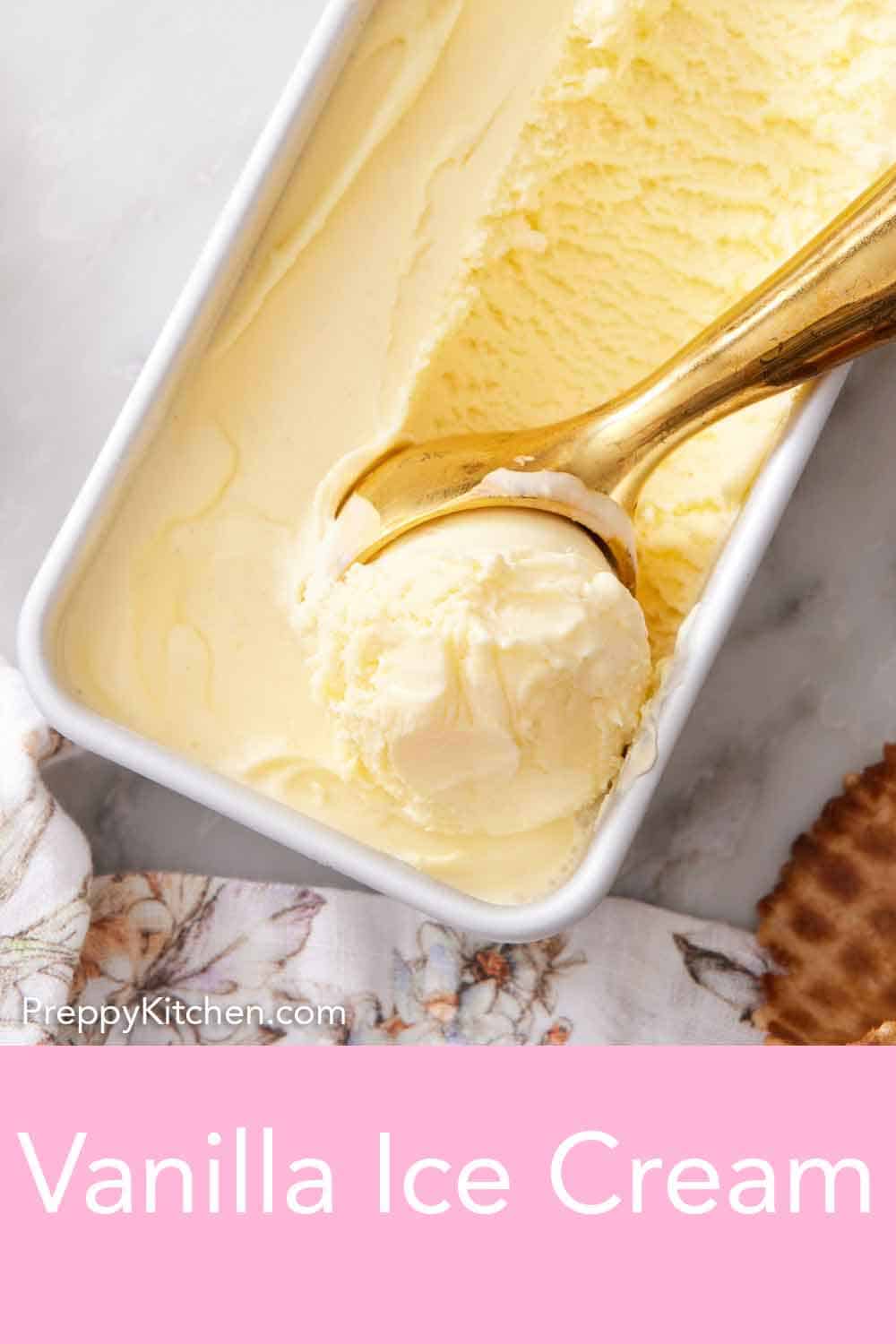 Vanilla Ice Cream - Preppy Kitchen