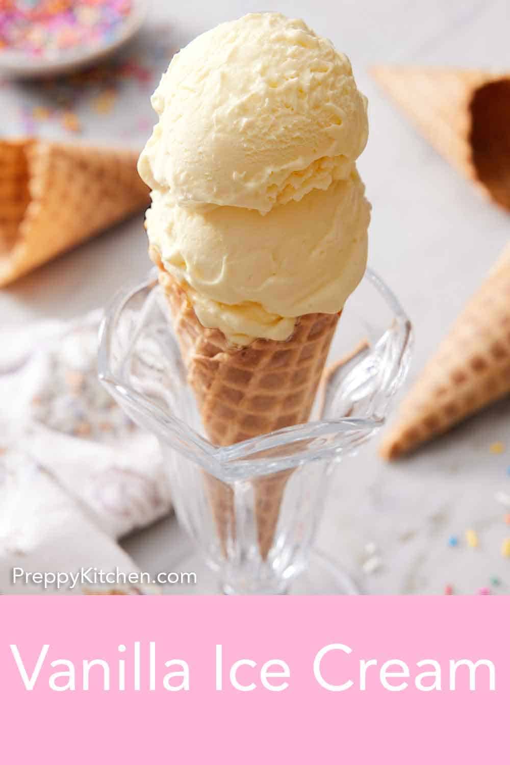 Vanilla Ice Cream - Preppy Kitchen