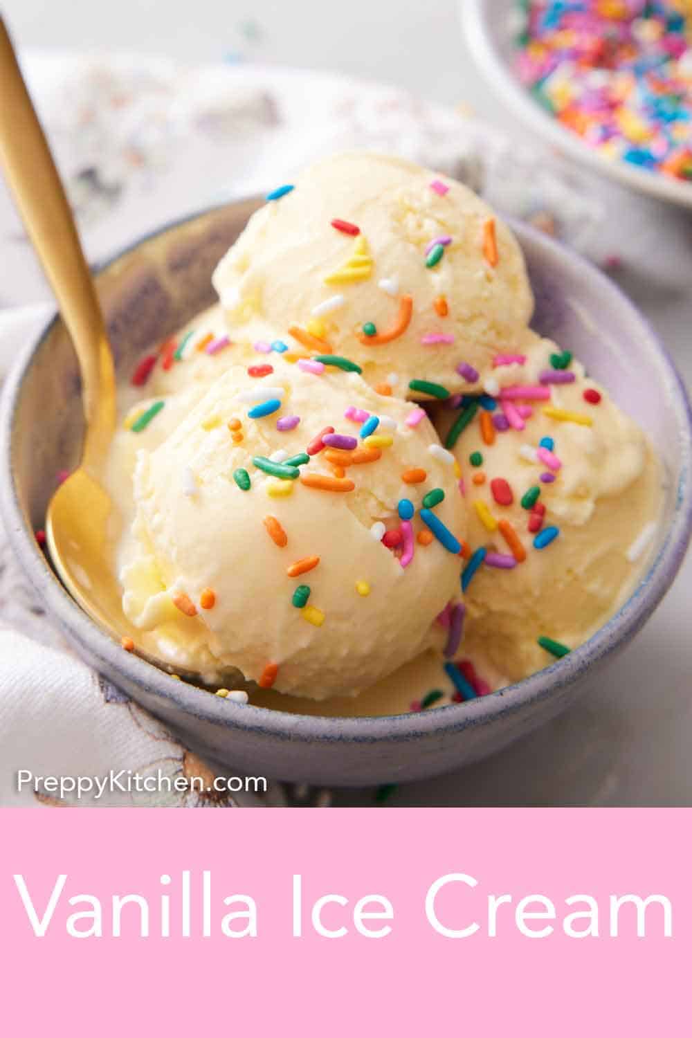 Vanilla Ice Cream - Preppy Kitchen