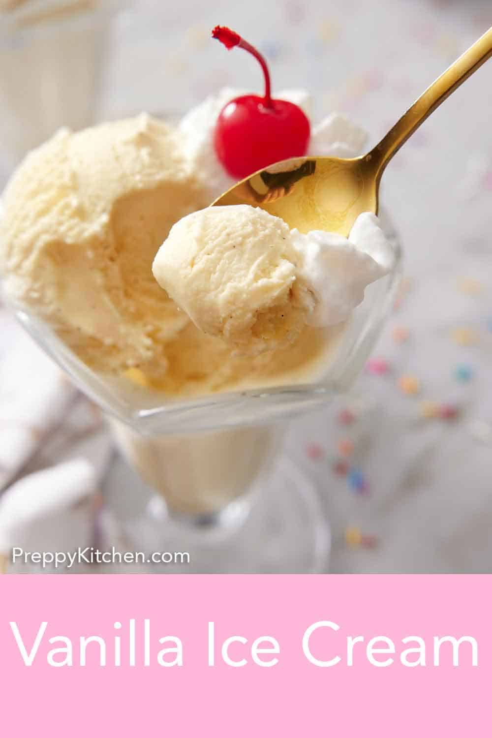 Vanilla Ice Cream - Preppy Kitchen