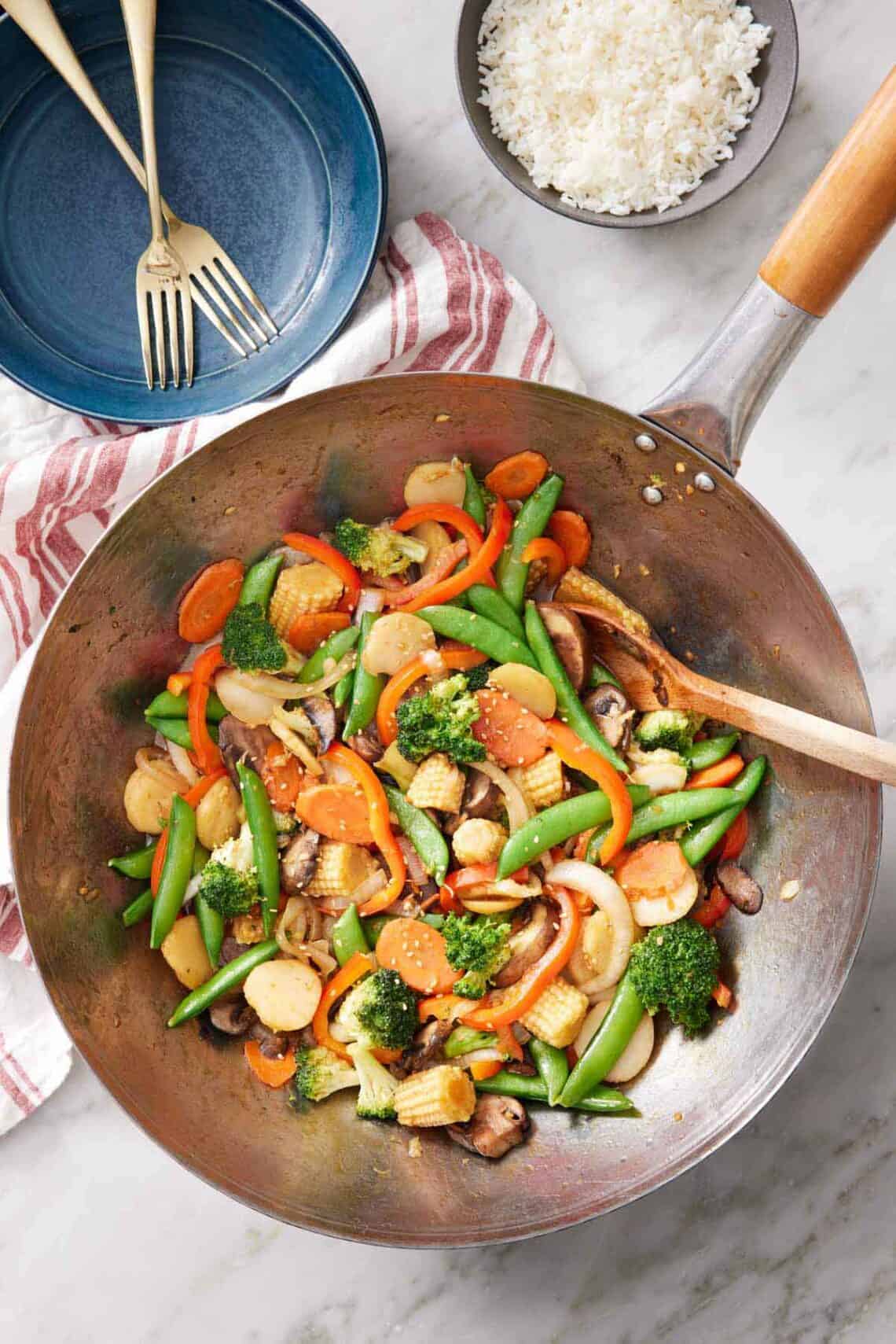 Vegetable Stir Fry - Preppy Kitchen