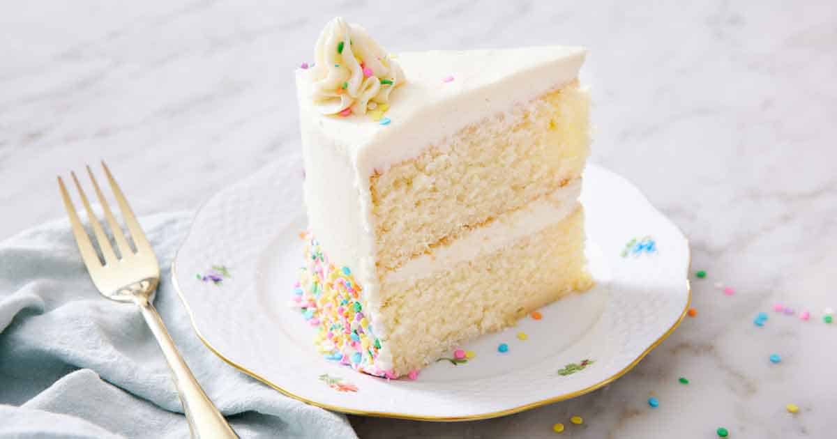 White Cake Recipe - Preppy Kitchen