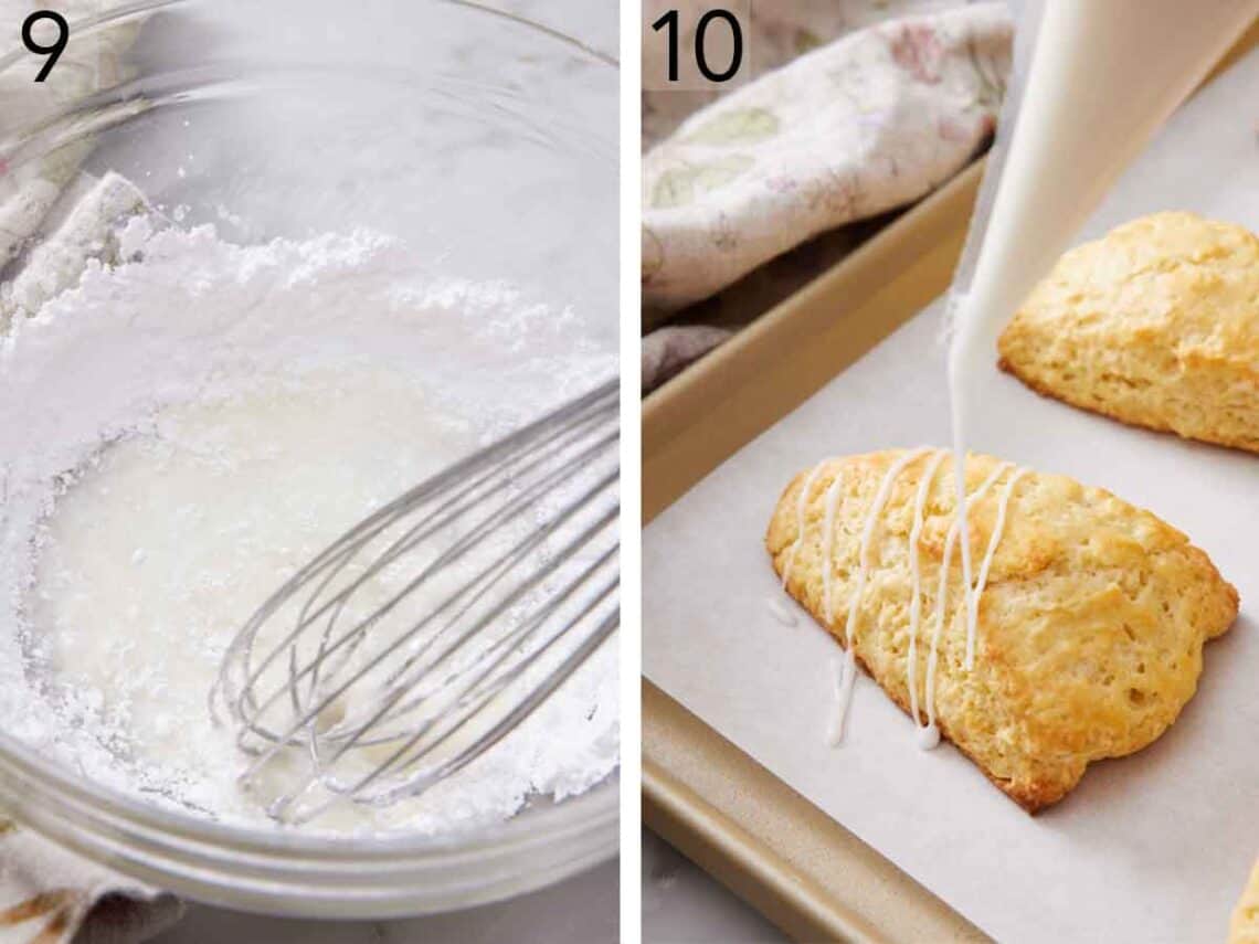 Glazed Lemon Scones - Preppy Kitchen