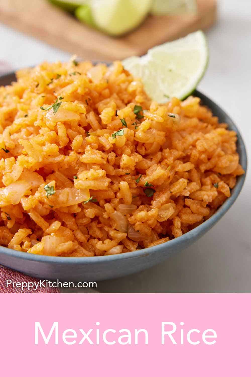 Mexican Rice - Preppy Kitchen