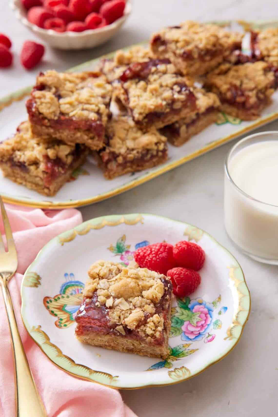 Raspberry Bars - Preppy Kitchen