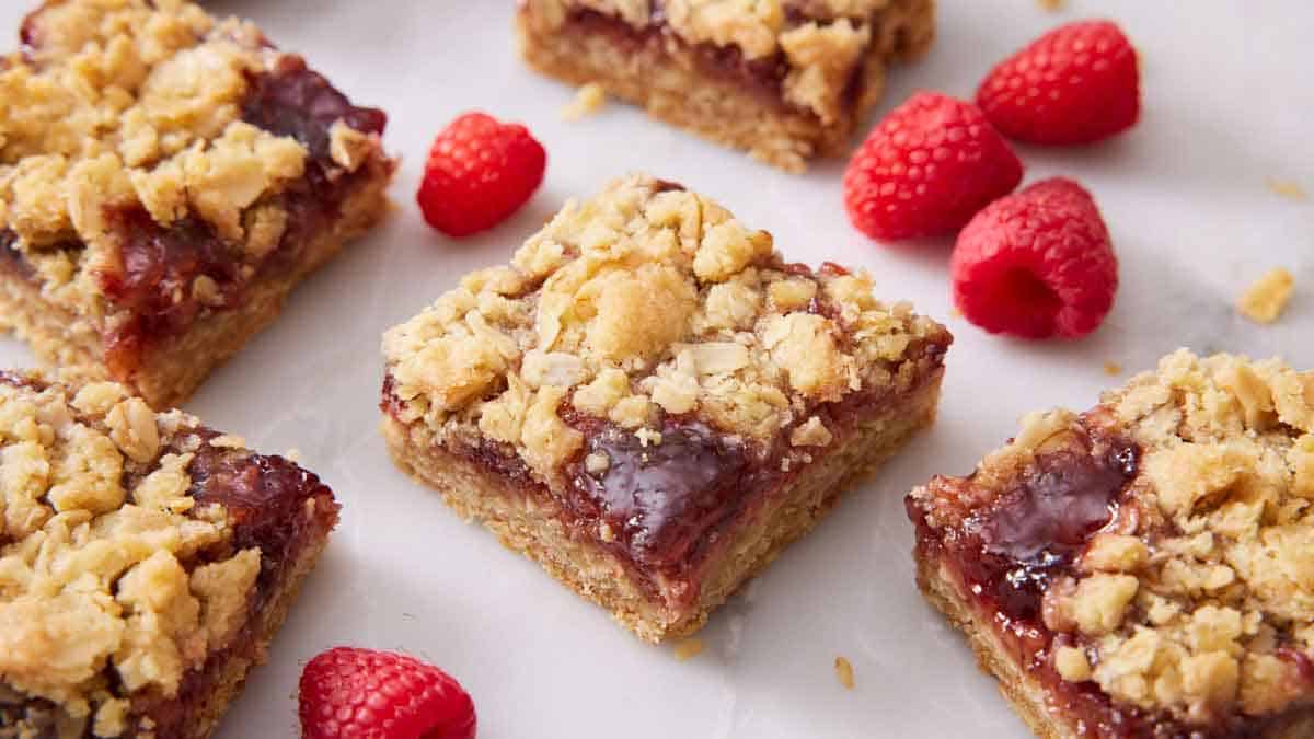 Raspberry Bars - Preppy Kitchen