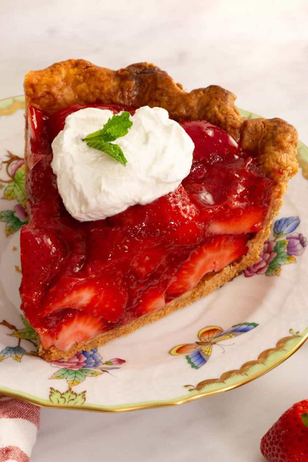 Fresh Strawberry Pie - Preppy Kitchen