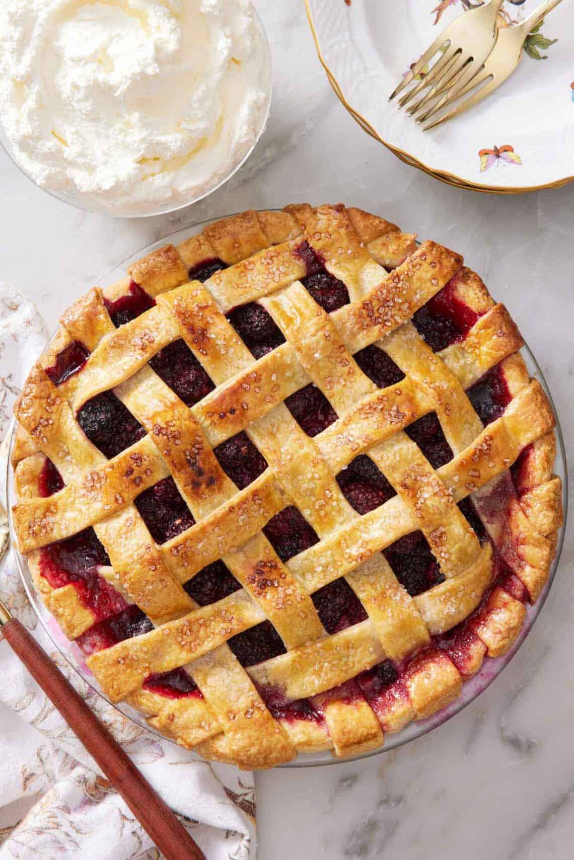 Blackberry Pie Recipe - Preppy Kitchen