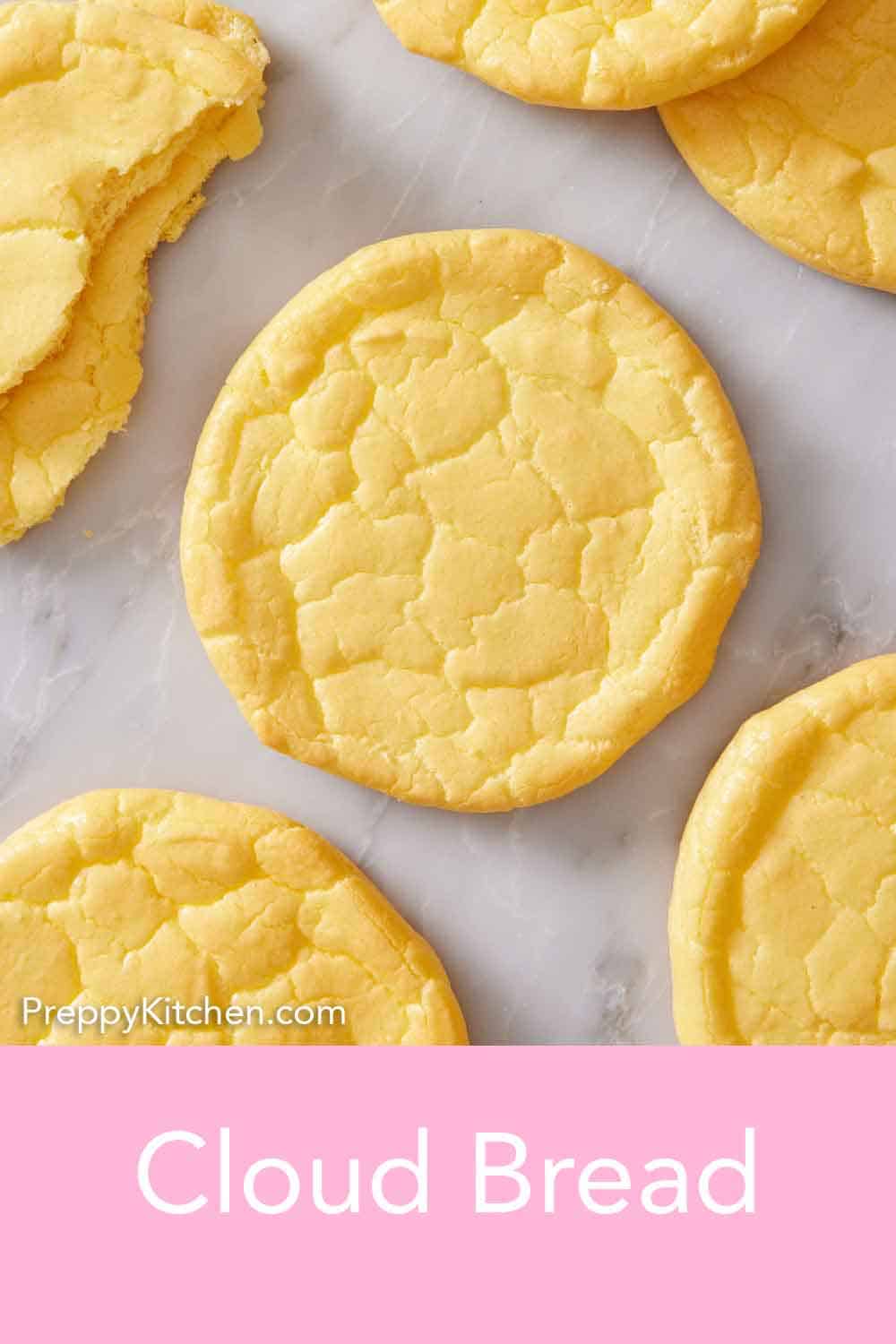Cloud Bread Recipe - Preppy Kitchen