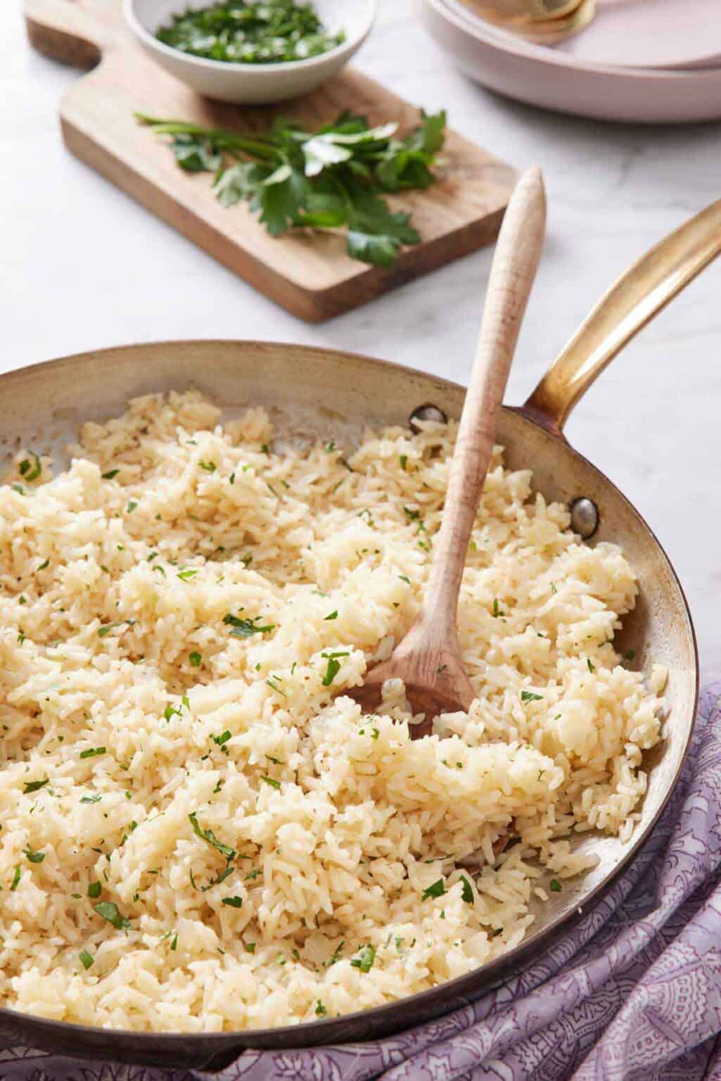 Easy Rice Pilaf - Preppy Kitchen