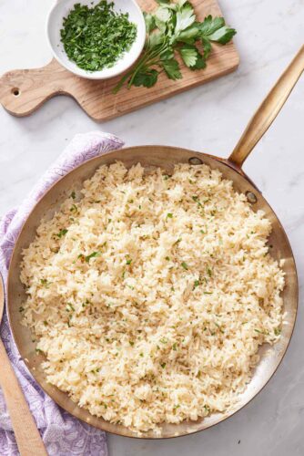 Easy Rice Pilaf - Preppy Kitchen