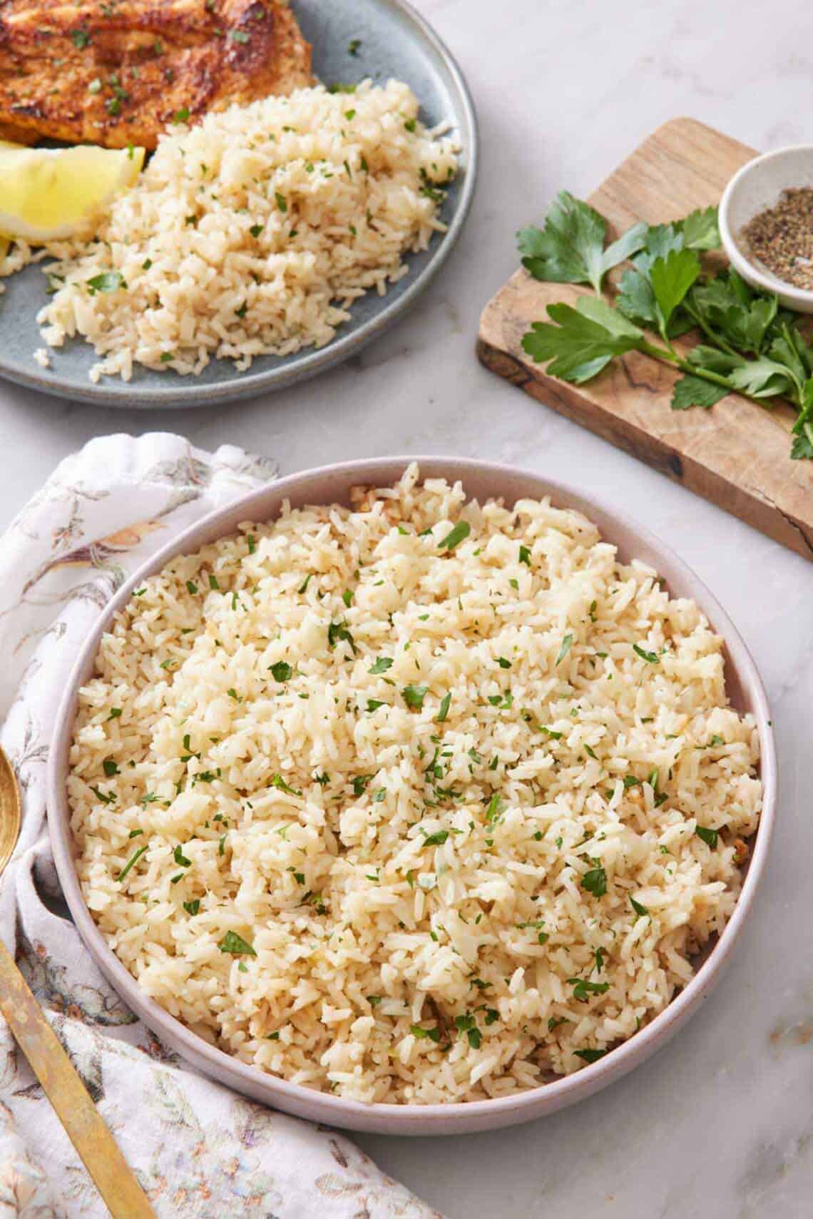 Easy Rice Pilaf - Preppy Kitchen