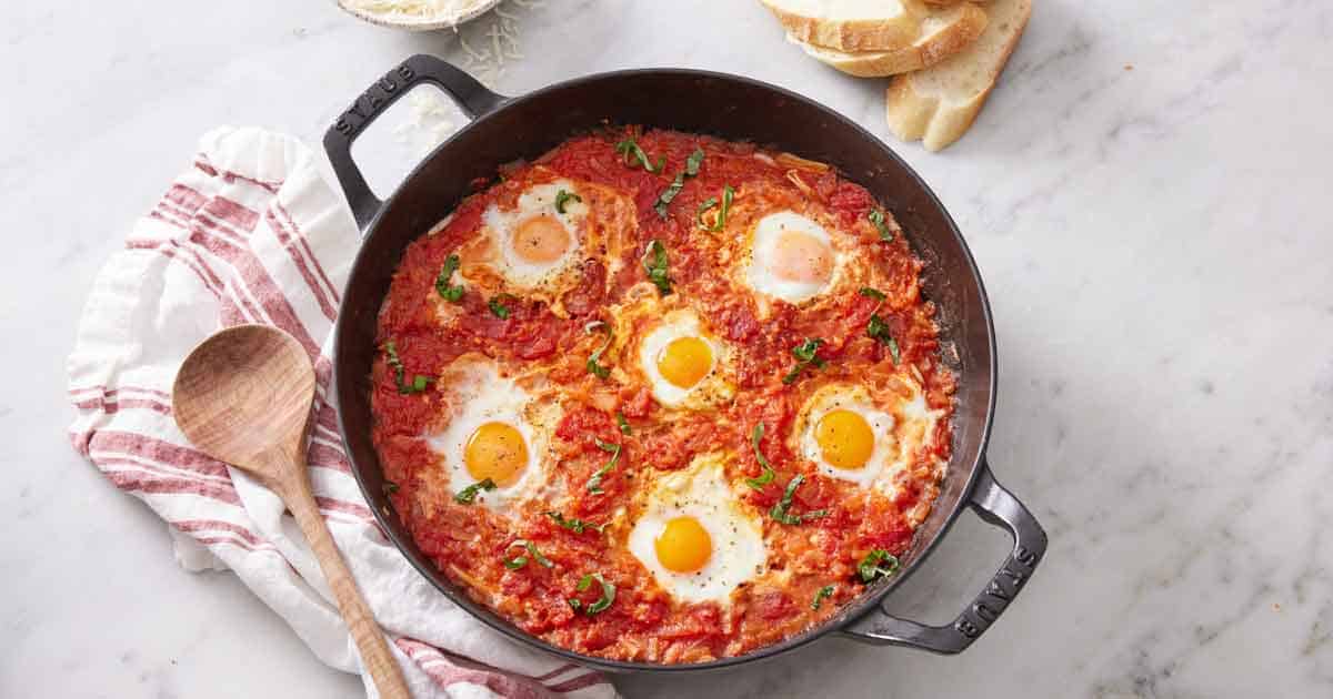 Eggs in Purgatory Recipe - Preppy Kitchen