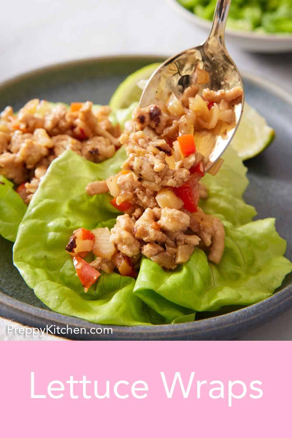 Chicken Lettuce Wraps - Preppy Kitchen