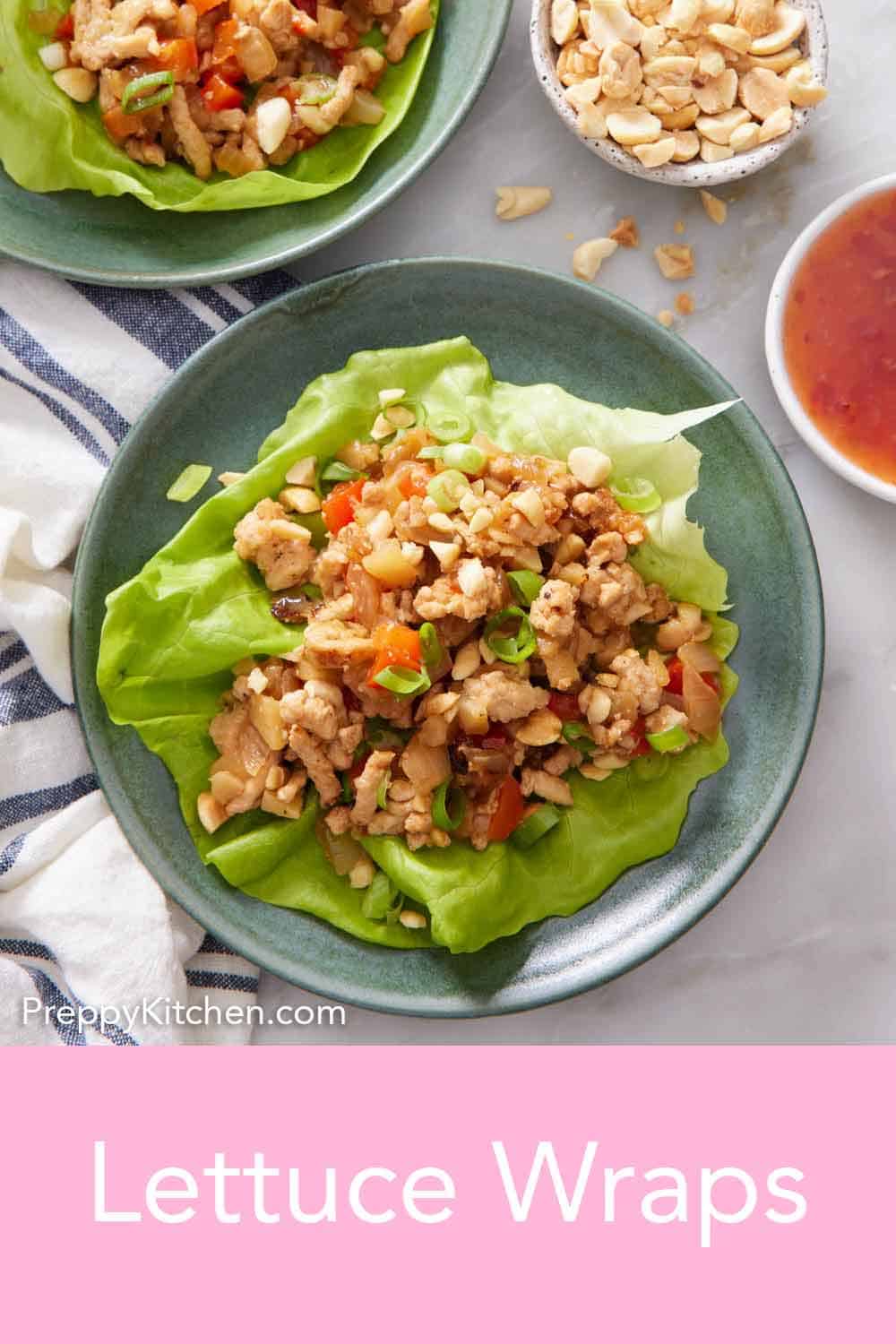 Chicken Lettuce Wraps - Preppy Kitchen