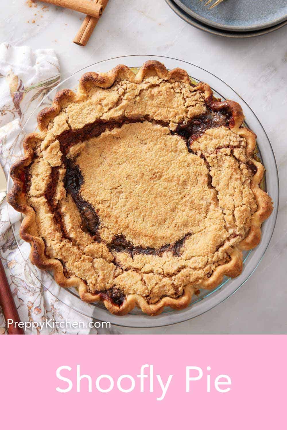 Shoofly Pie Recipe - Preppy Kitchen
