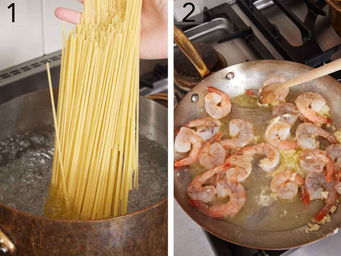 Shrimp Linguine Recipe - Preppy Kitchen