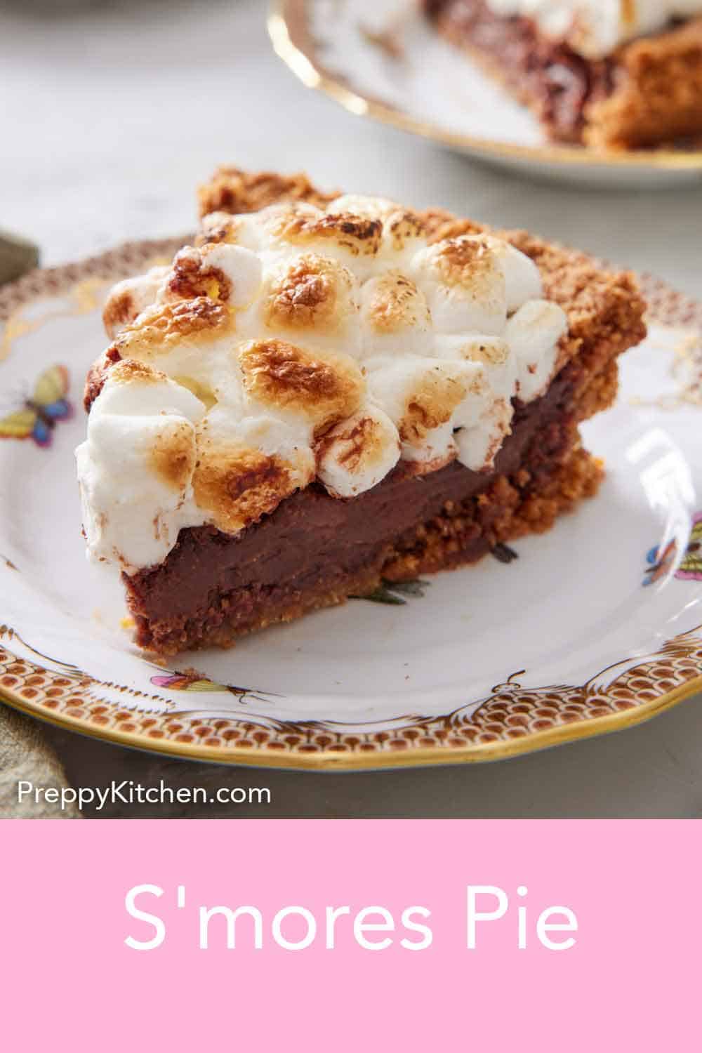 S’mores Pie Recipe - Preppy Kitchen
