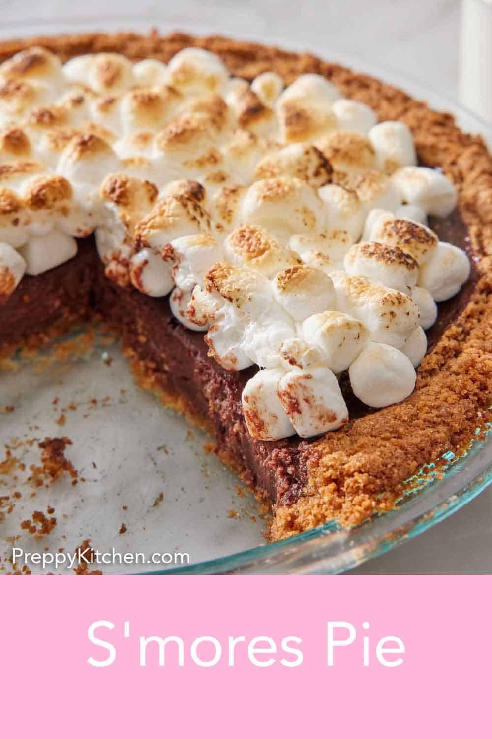 S’mores Pie Recipe - Preppy Kitchen
