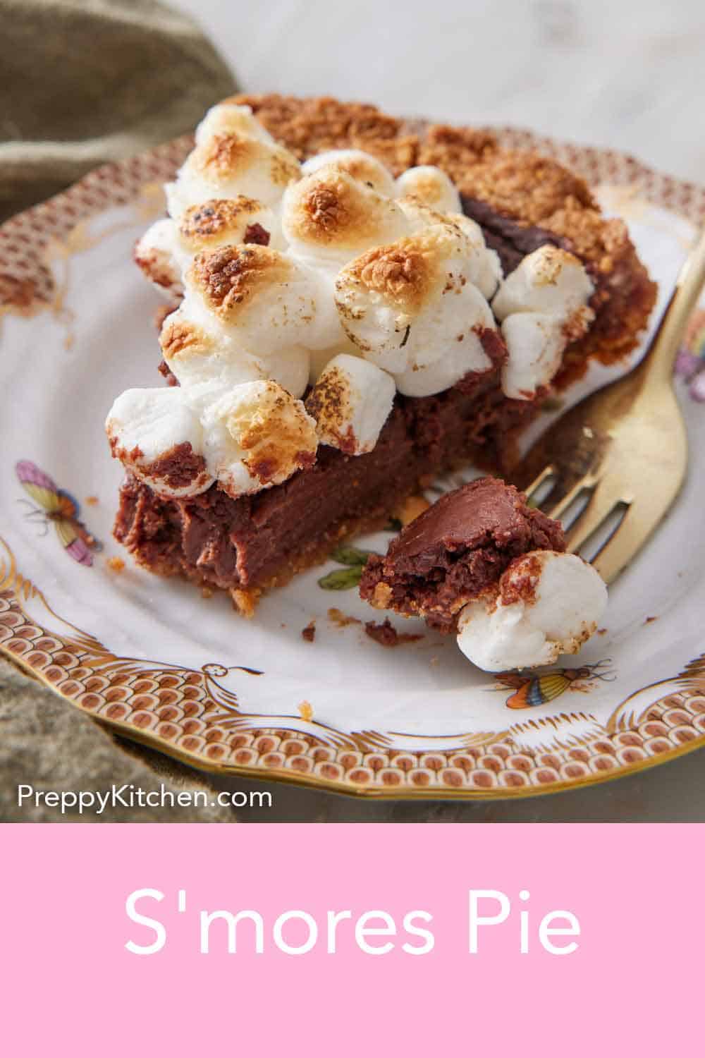 S’mores Pie Recipe - Preppy Kitchen
