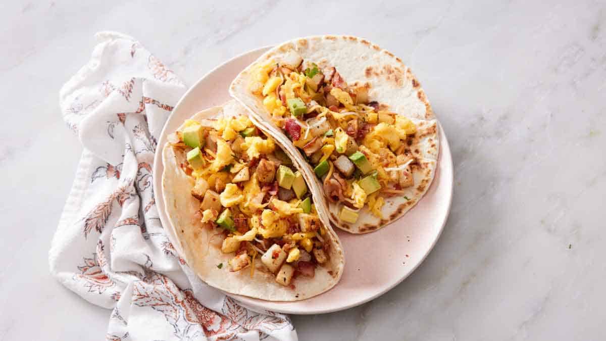 Easy Breakfast Tacos - Preppy Kitchen