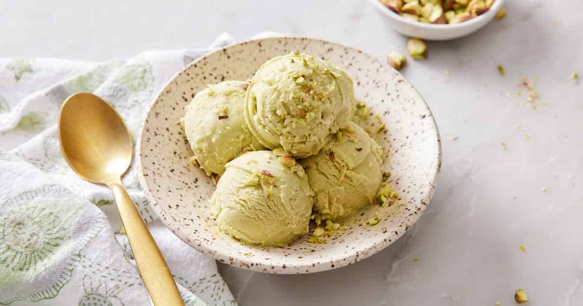 Homemade Pistachio Ice Cream - Preppy Kitchen