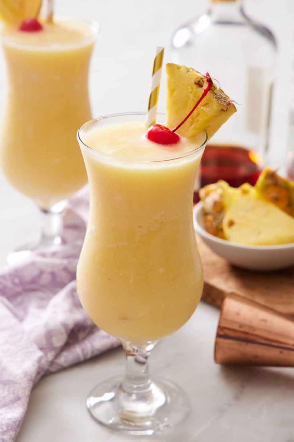 Easy Pina Colada Recipe - Preppy Kitchen
