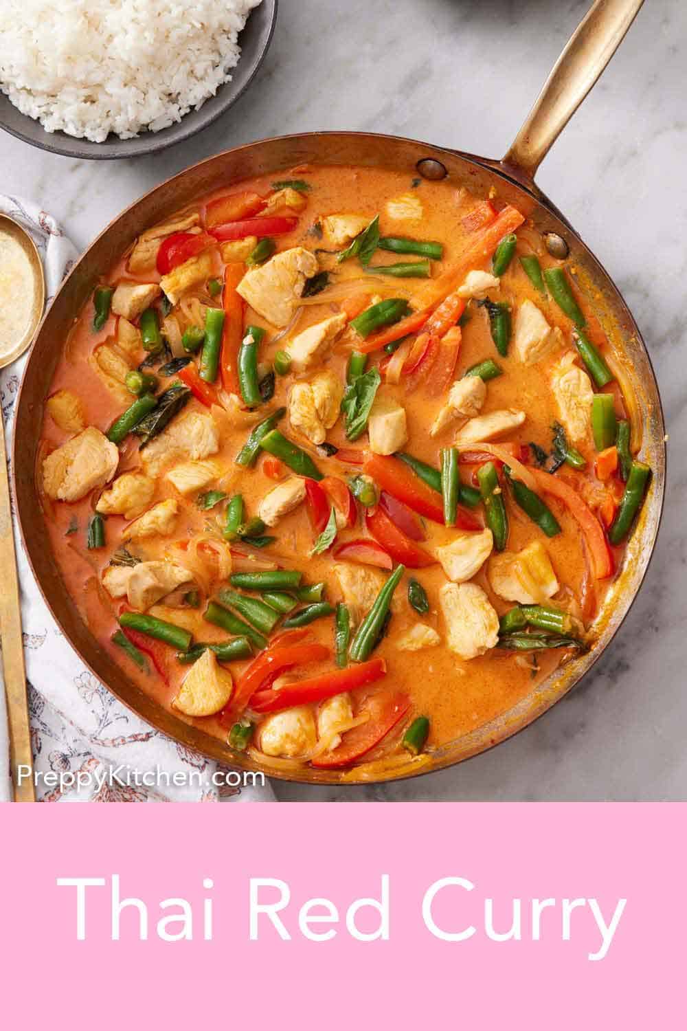 Thai Red Curry Recipe - Preppy Kitchen
