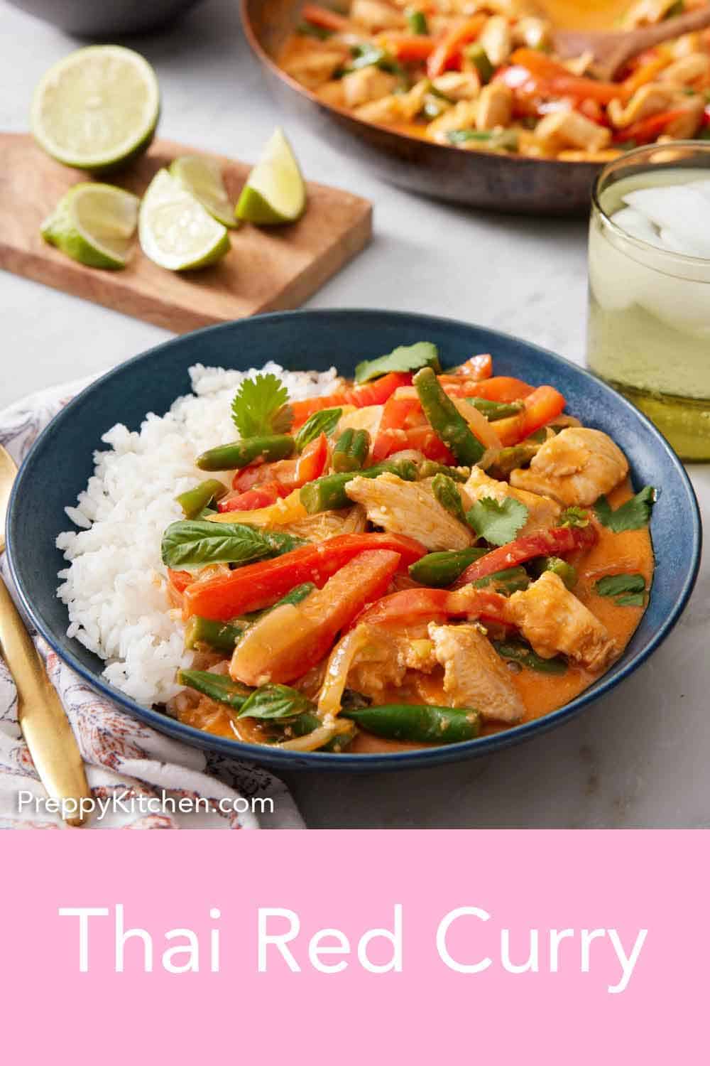 Thai Red Curry Recipe - Preppy Kitchen
