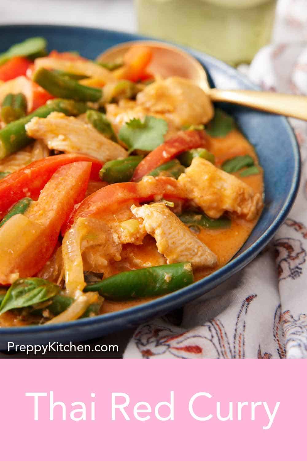 Thai Red Curry Recipe - Preppy Kitchen