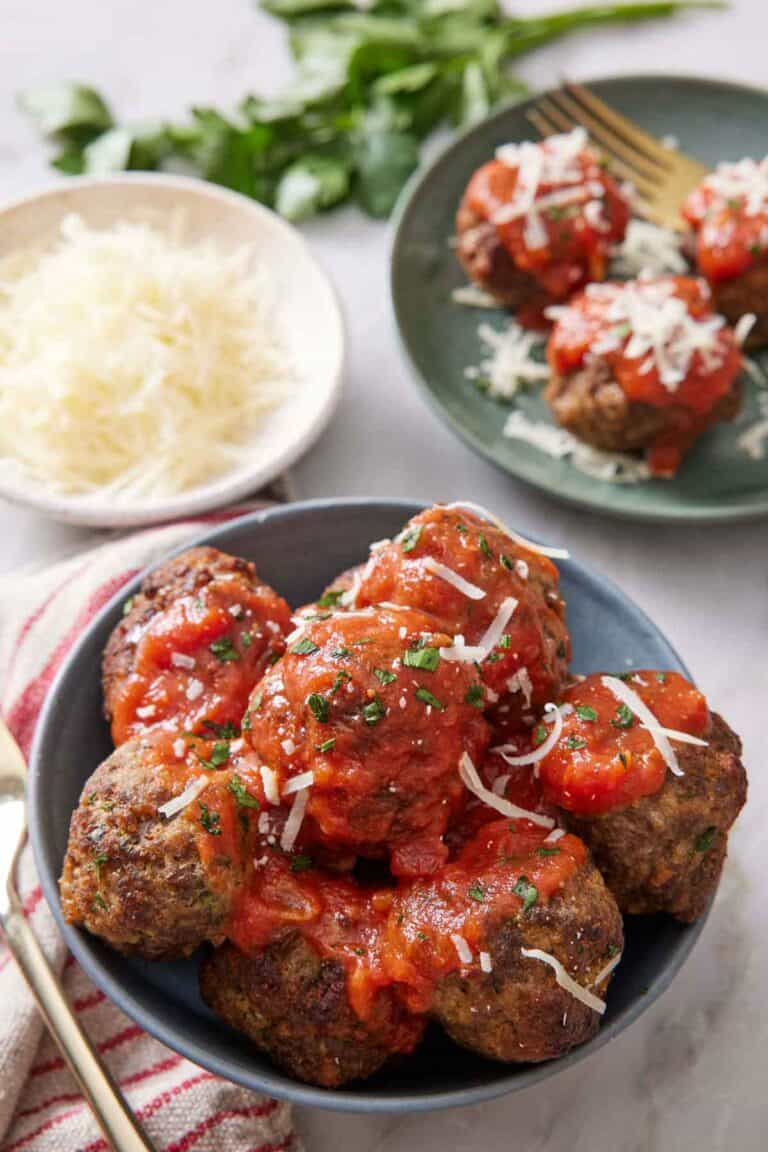 Air Fryer Meatballs - Preppy Kitchen