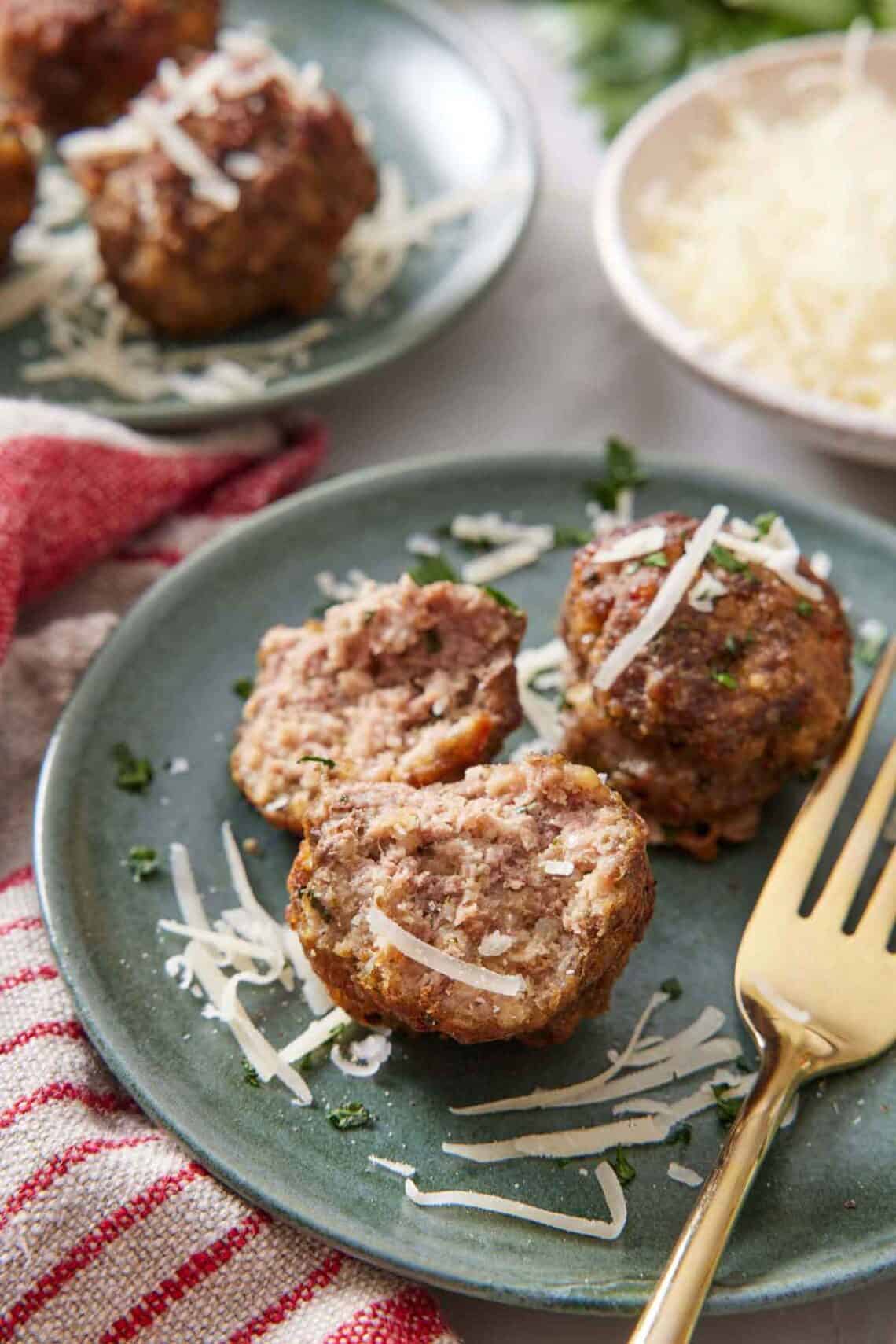 Air Fryer Meatballs - Preppy Kitchen