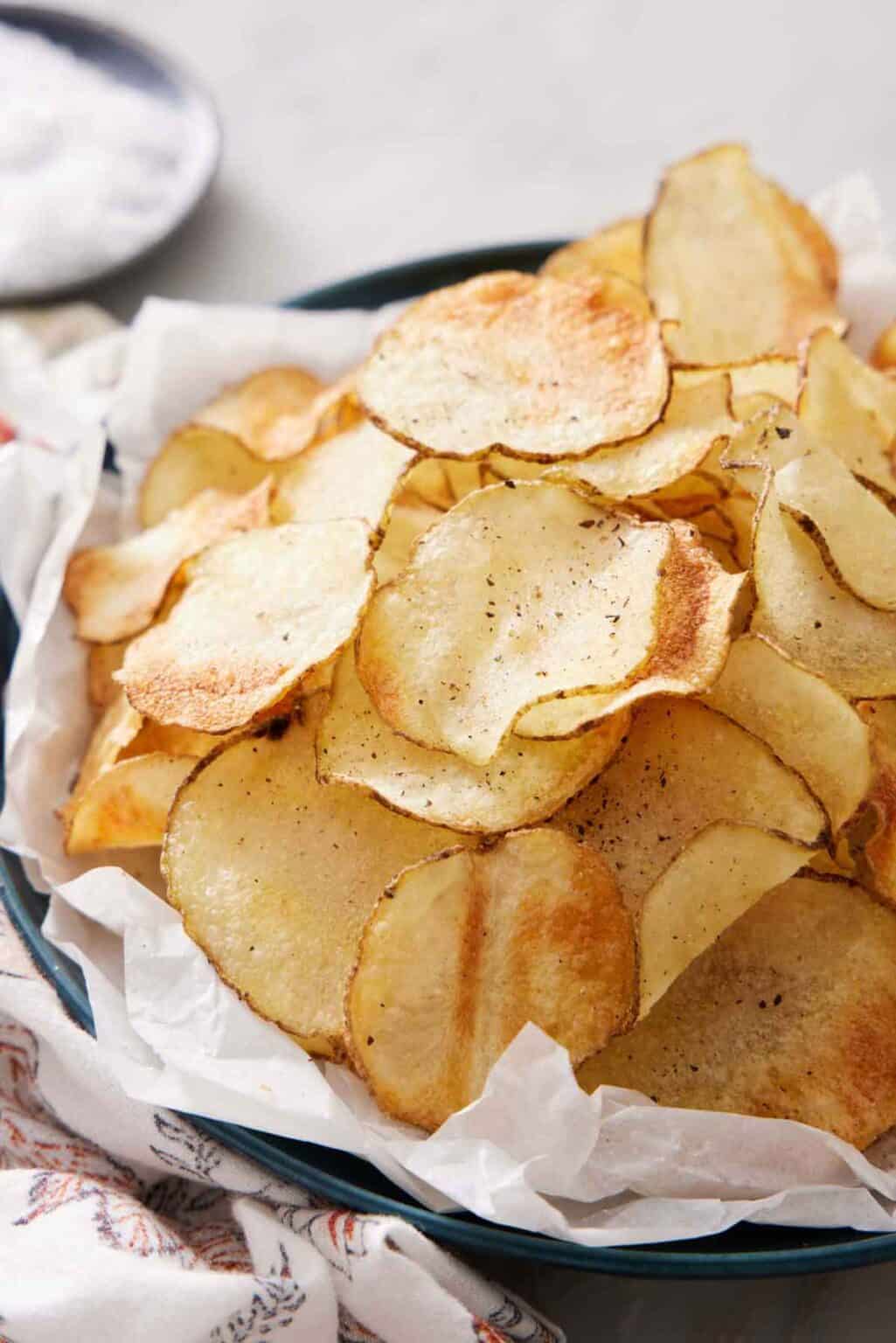 Air Fryer Potato Chips - Preppy Kitchen