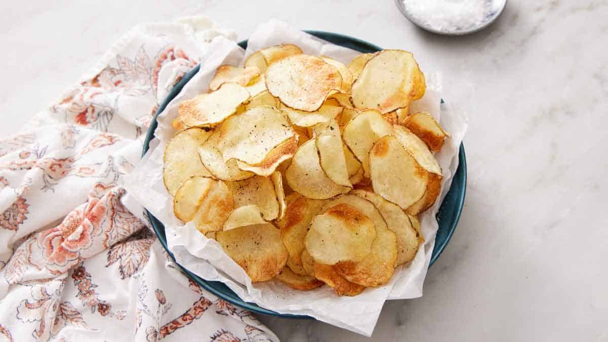 Air Fryer Potato Chips - Preppy Kitchen