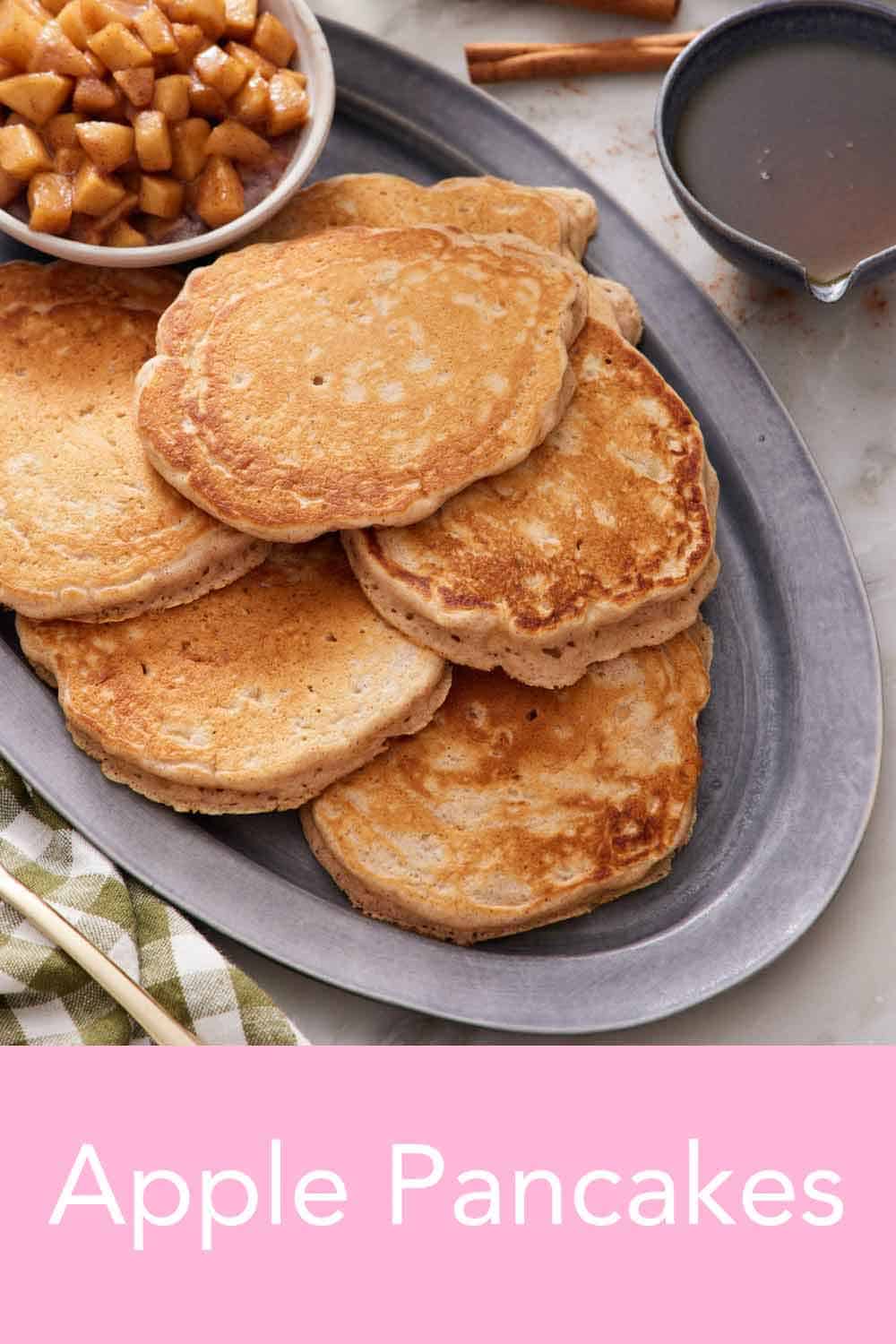 Apple Pancakes Recipe - Preppy Kitchen