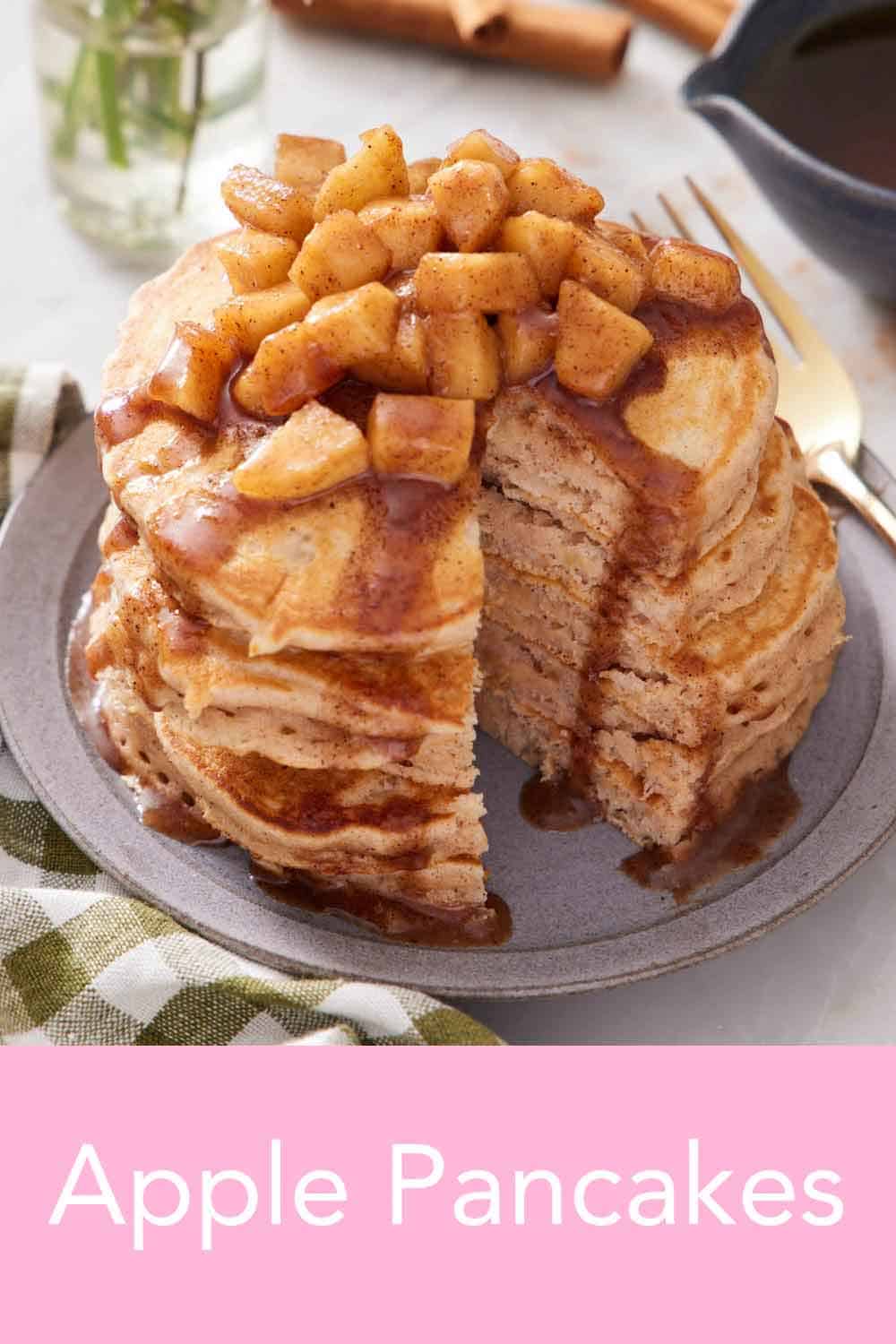 Apple Pancakes Recipe - Preppy Kitchen