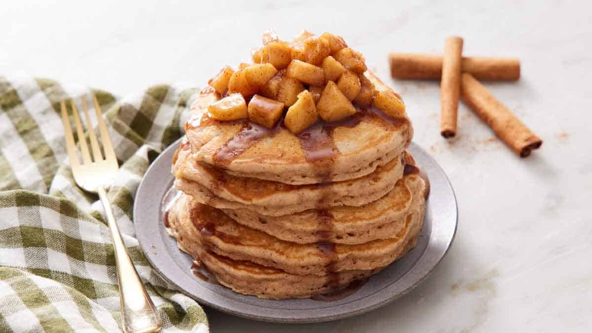 Apple Pancakes Recipe - Preppy Kitchen