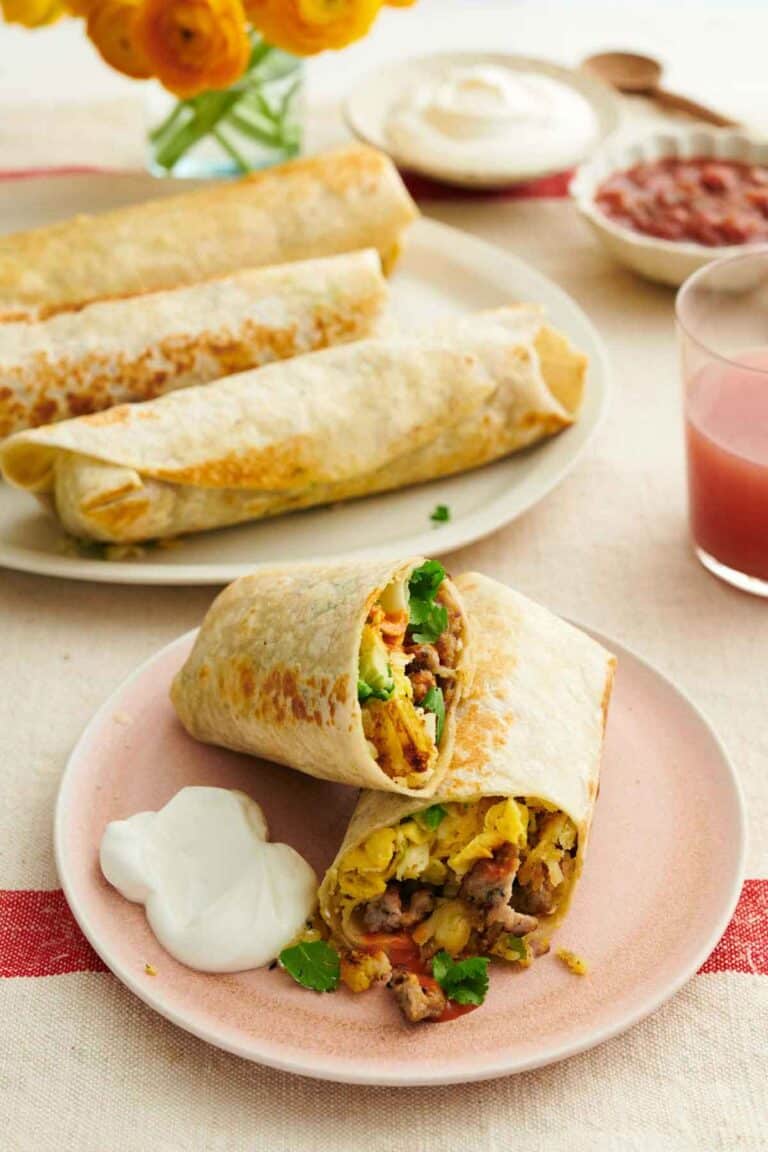 Breakfast Burritos - Preppy Kitchen