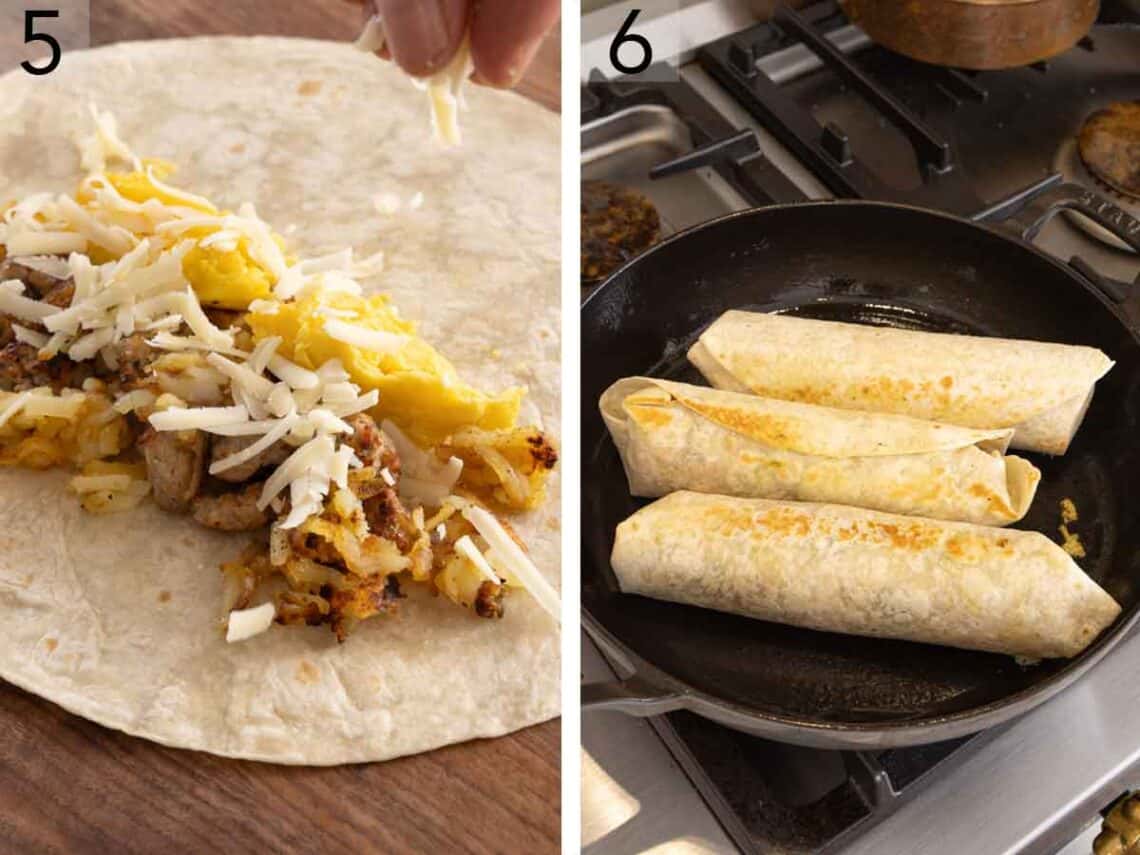 Breakfast Burritos - Preppy Kitchen