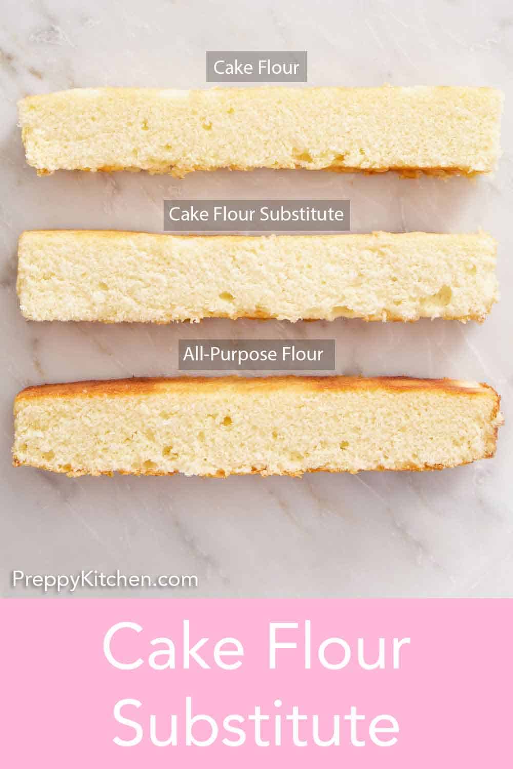 Cake Flour Substitute - Preppy Kitchen