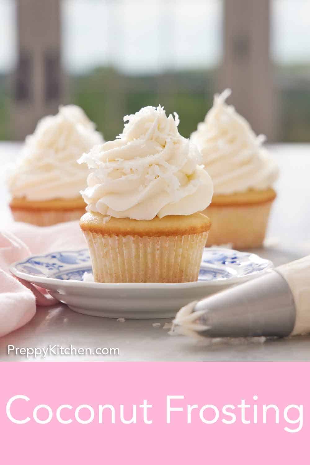 Easy Coconut Frosting - Preppy Kitchen