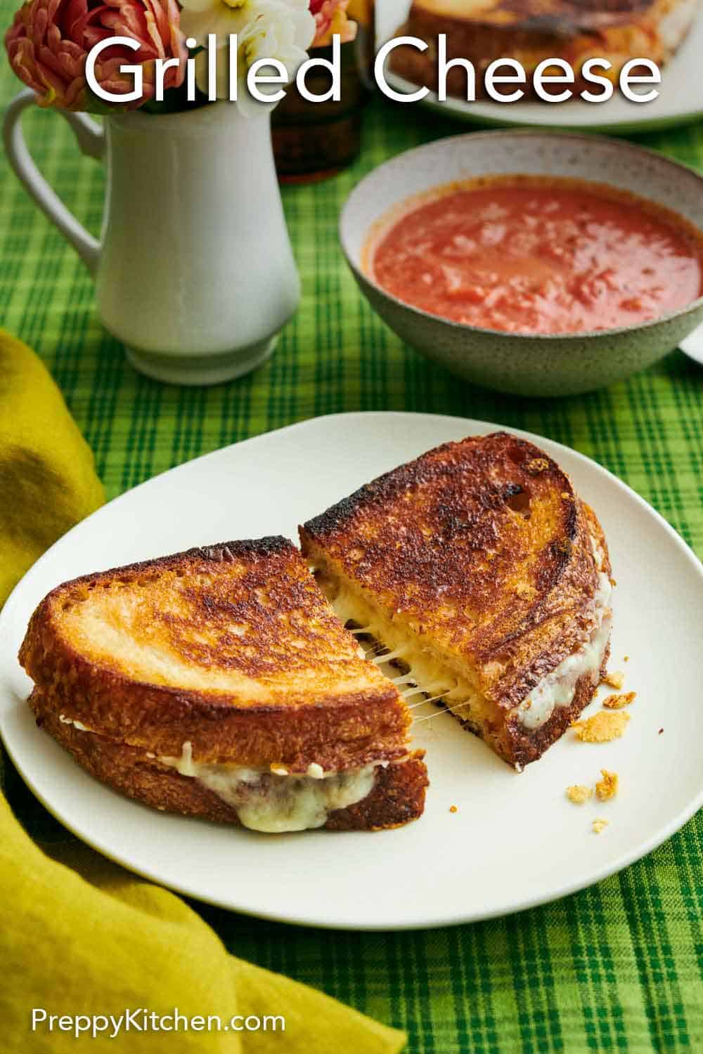Best Grilled Cheese Sandwich Recipe - Preppy Kitchen