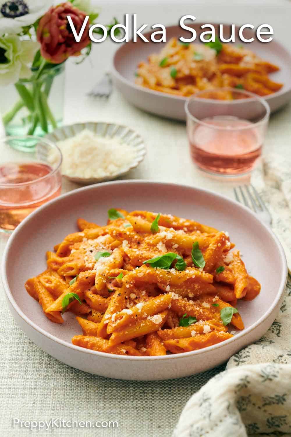 Best Vodka Sauce Recipe - Preppy Kitchen