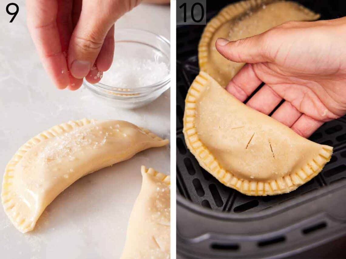 Air Fryer Hand Pies - Preppy Kitchen