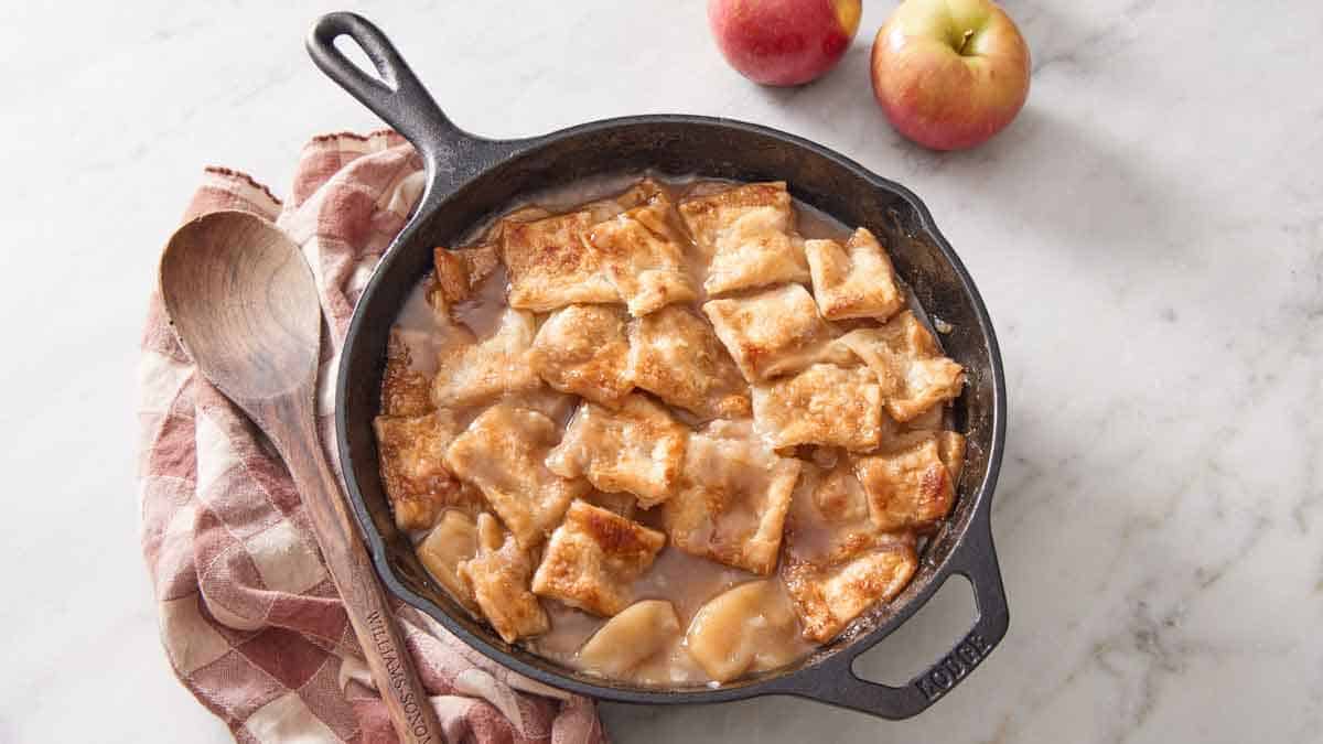Apple Pandowdy Recipe - Preppy Kitchen