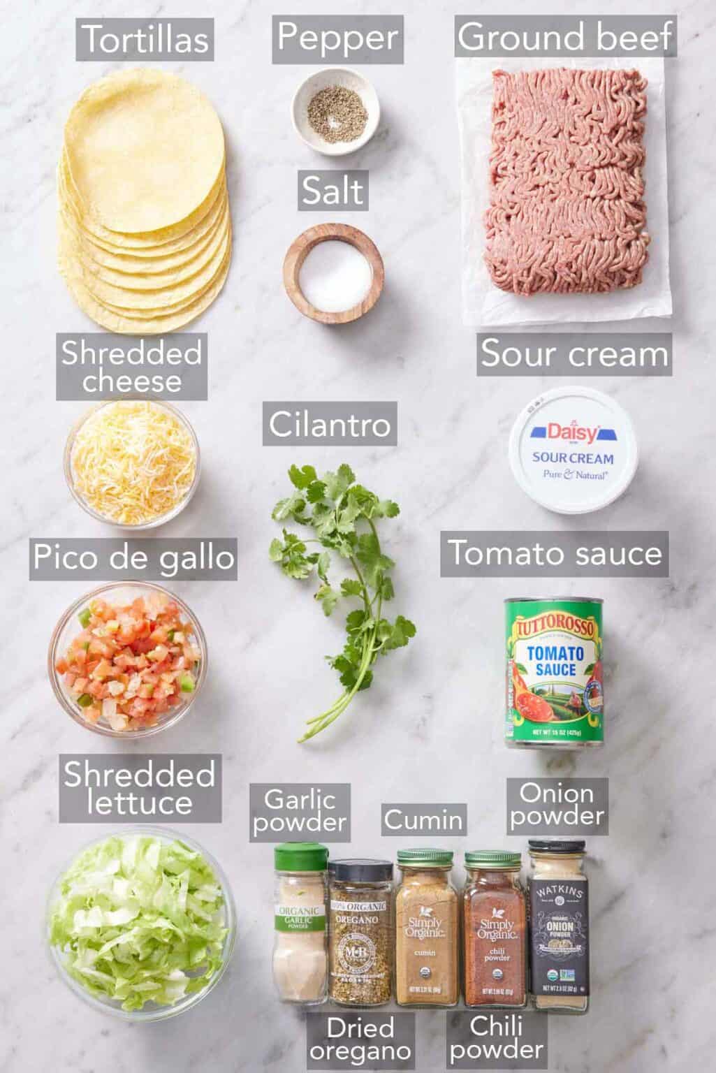 Ground Beef Tacos - Preppy Kitchen