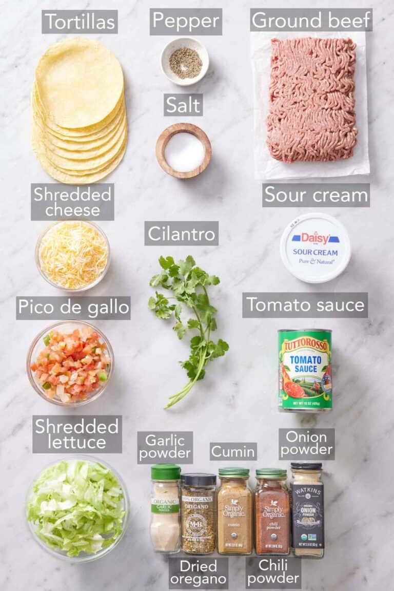 Ground Beef Tacos - Preppy Kitchen