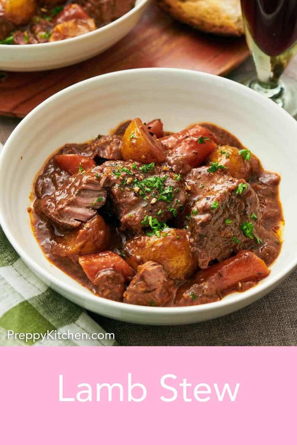 Lamb Stew Recipe - Preppy Kitchen