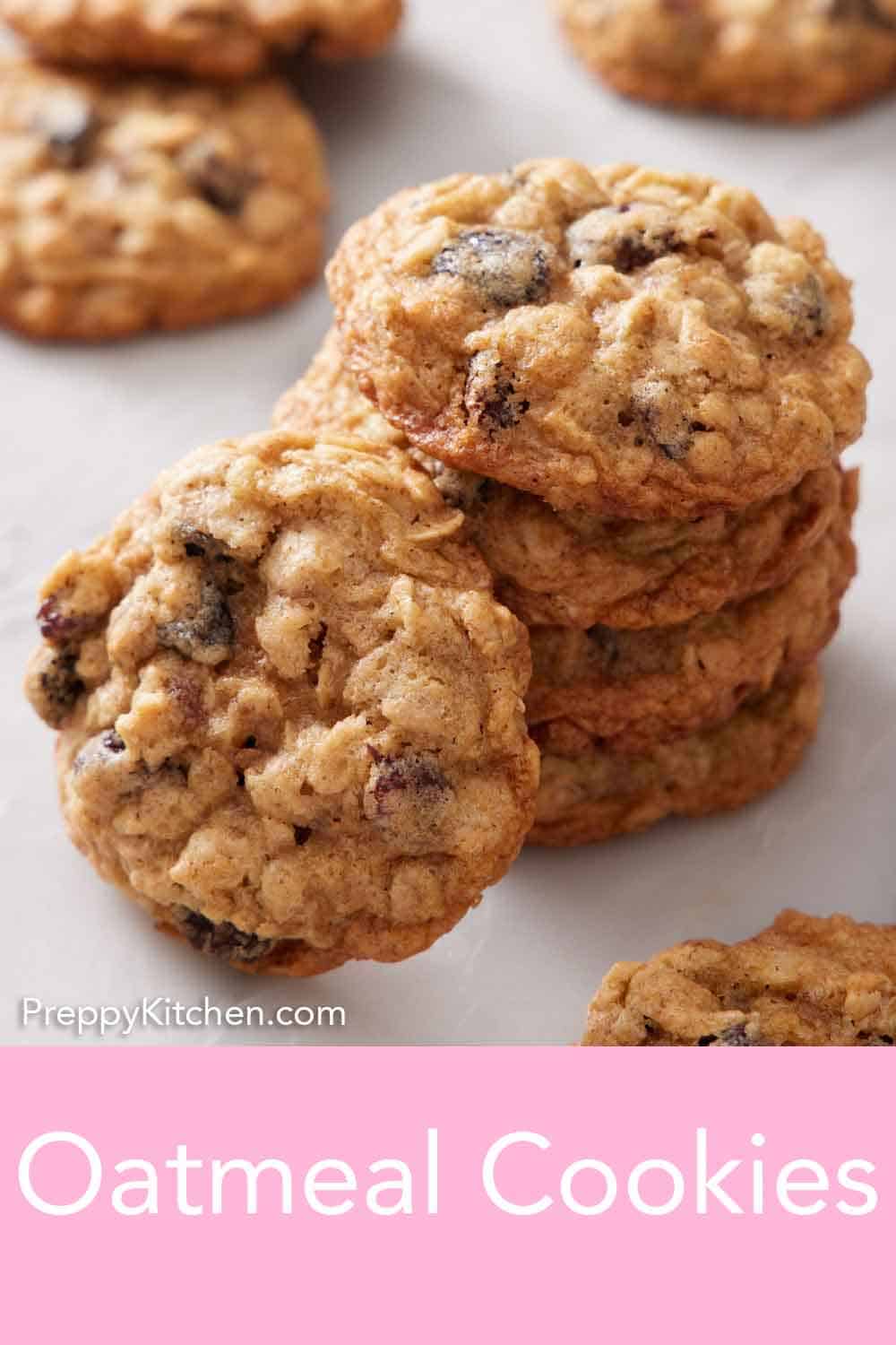 Oatmeal Cookies Recipe - Preppy Kitchen